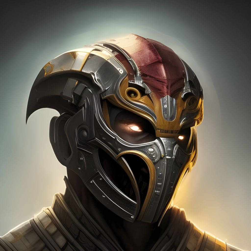 Cybernetic Warrior Sektor - AI Generated Artwork - NightCafe Creator