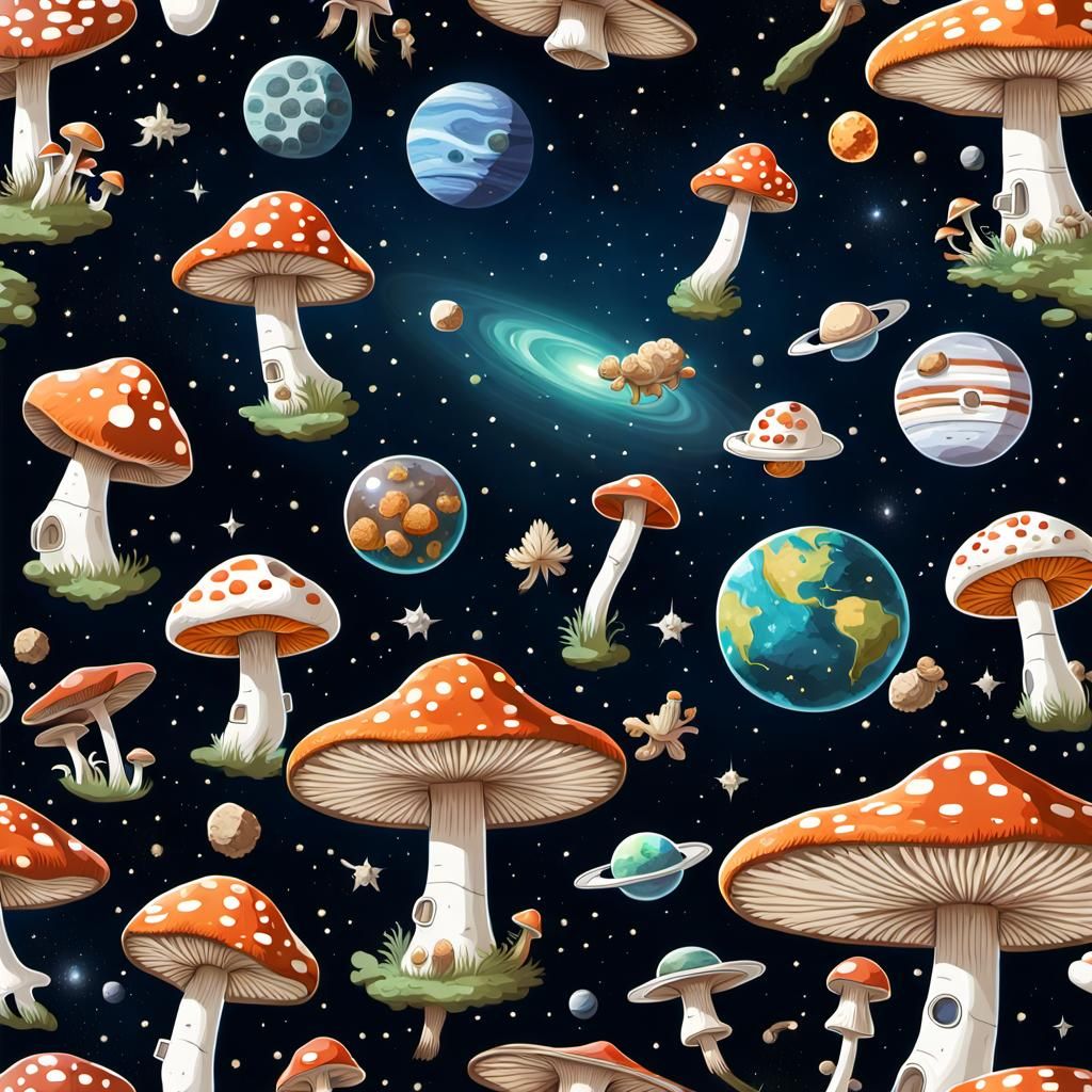 Space out things - AI Generated Artwork - NightCafe Creator