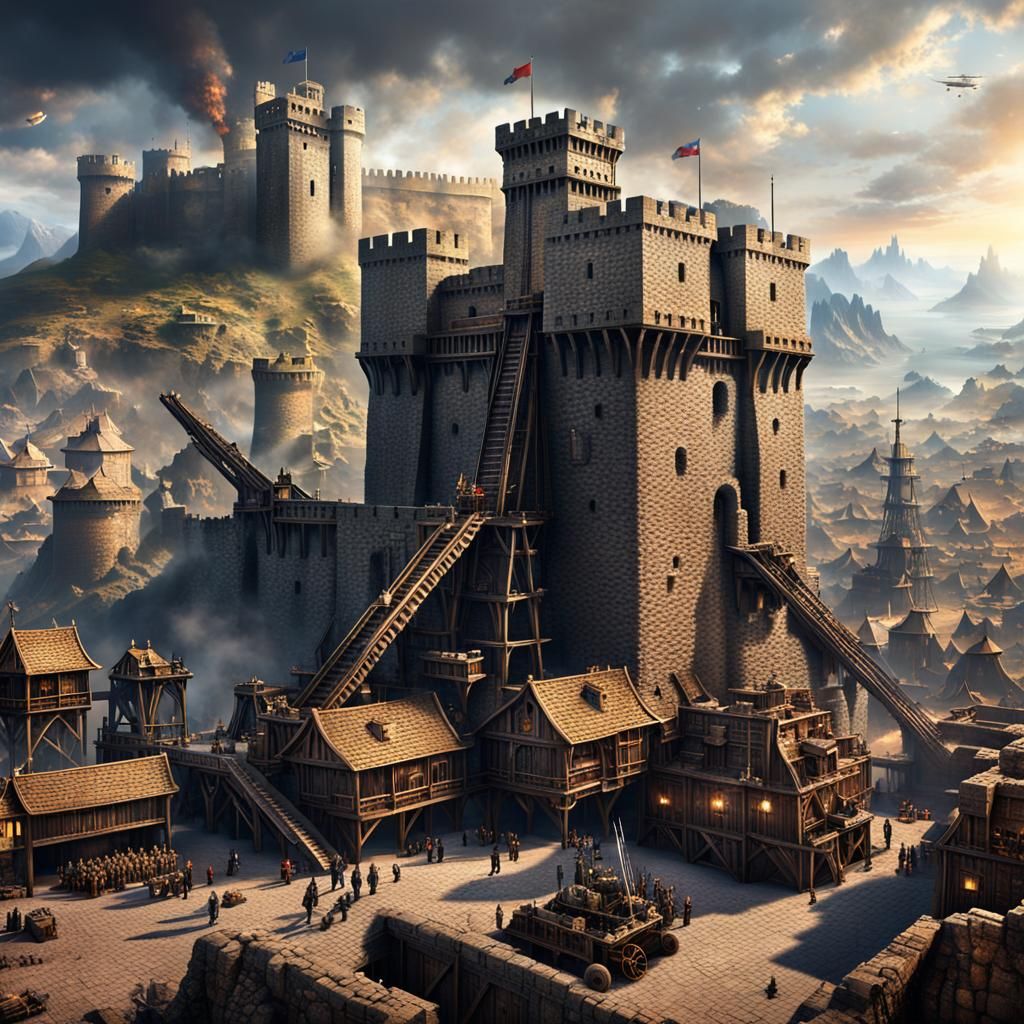 Siege - AI Generated Artwork - NightCafe Creator