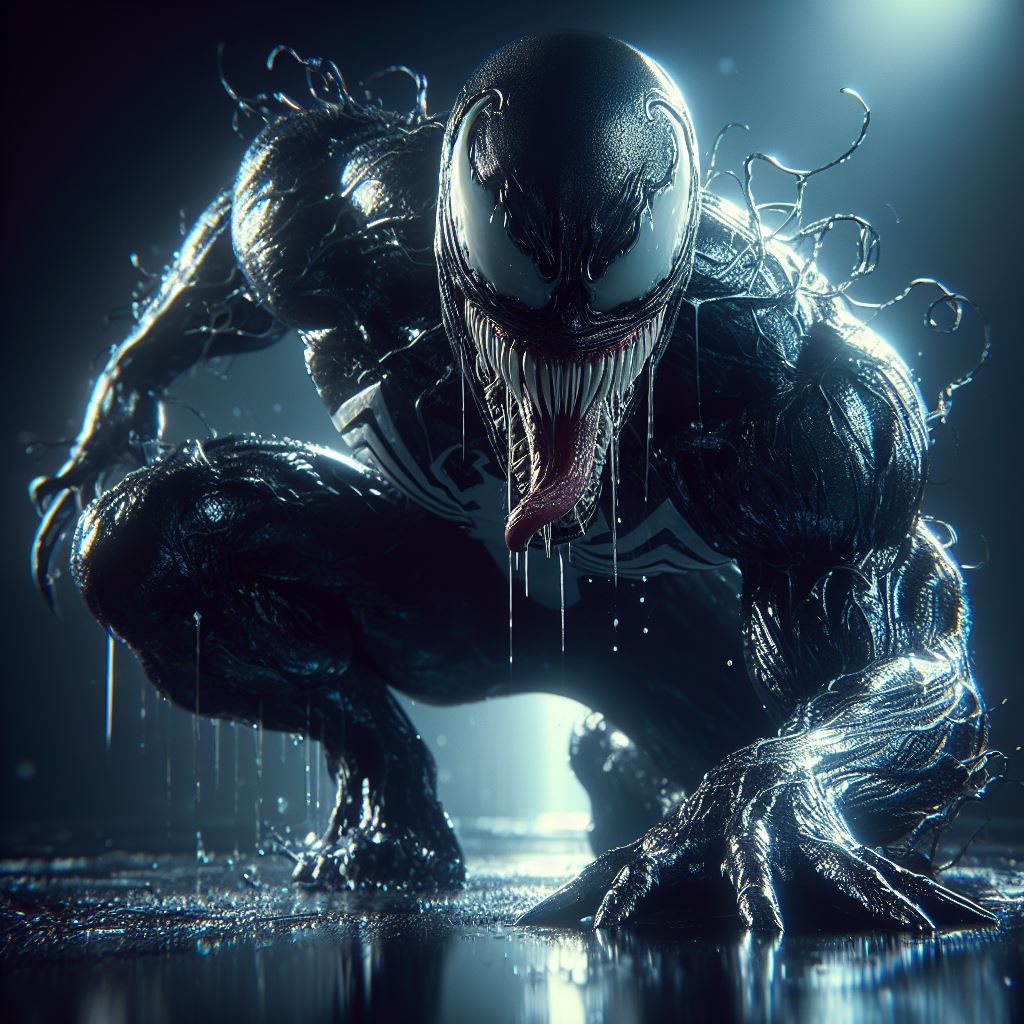 "Venom: Symbiote Rogue" - AI Generated Artwork - NightCafe Creator
