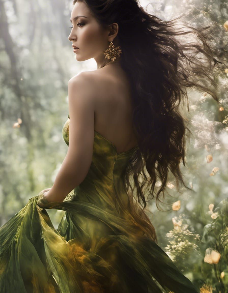 Spring meadow portrait - AI Generated Artwork - NightCafe Creator