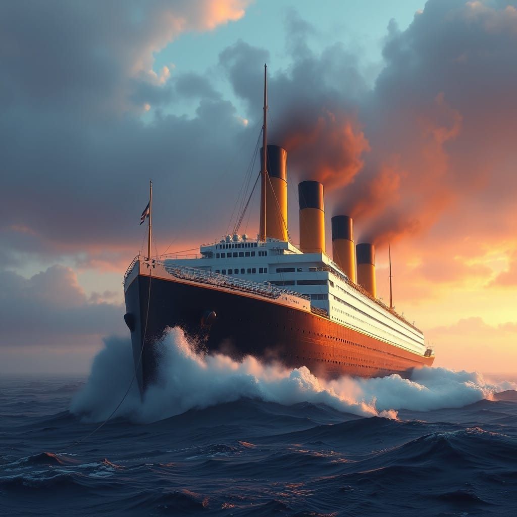 titanic - Epic Titanic Fantasy World in Deep, Rich Colors
