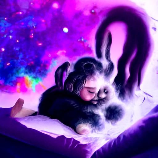 The monster at night that causes you cuddles you and cuddles and it's ...