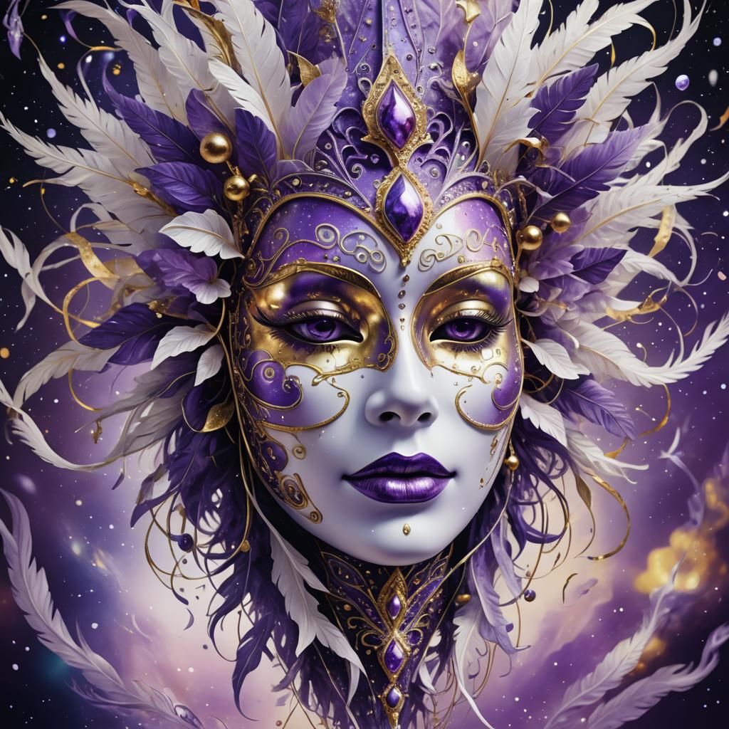 Purple... - AI Generated Artwork - NightCafe Creator