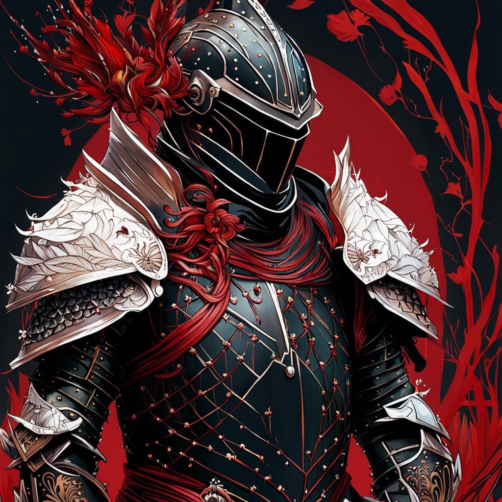 Vincent - Knight of the Red Custodies - AI Generated Artwork ...