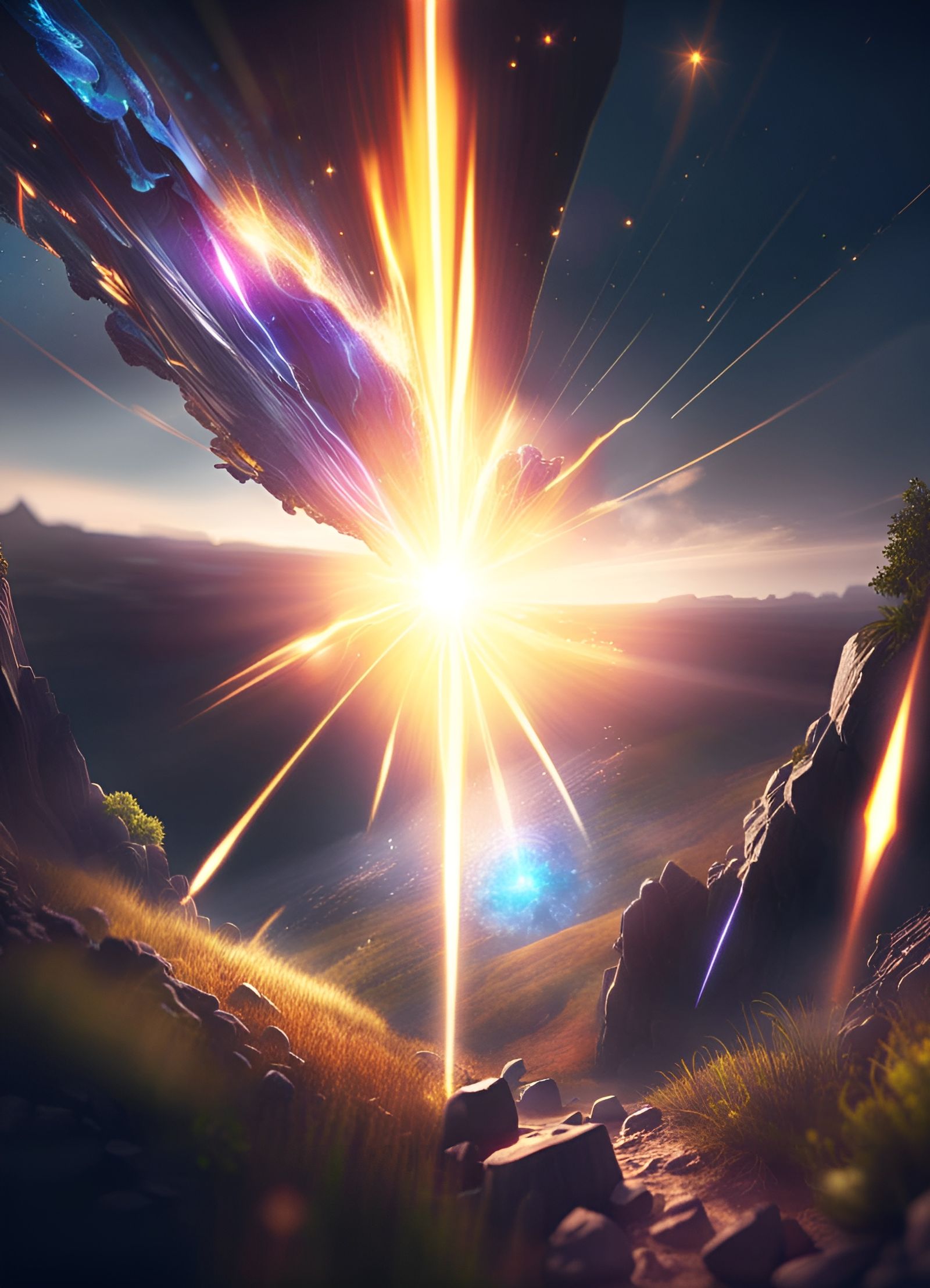 Great Solar Flash - AI Generated Artwork - NightCafe Creator