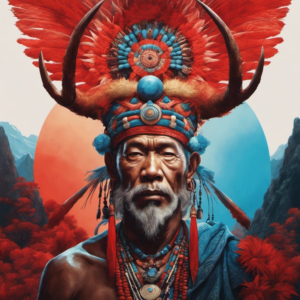Shaman - AI Generated Artwork - NightCafe Creator