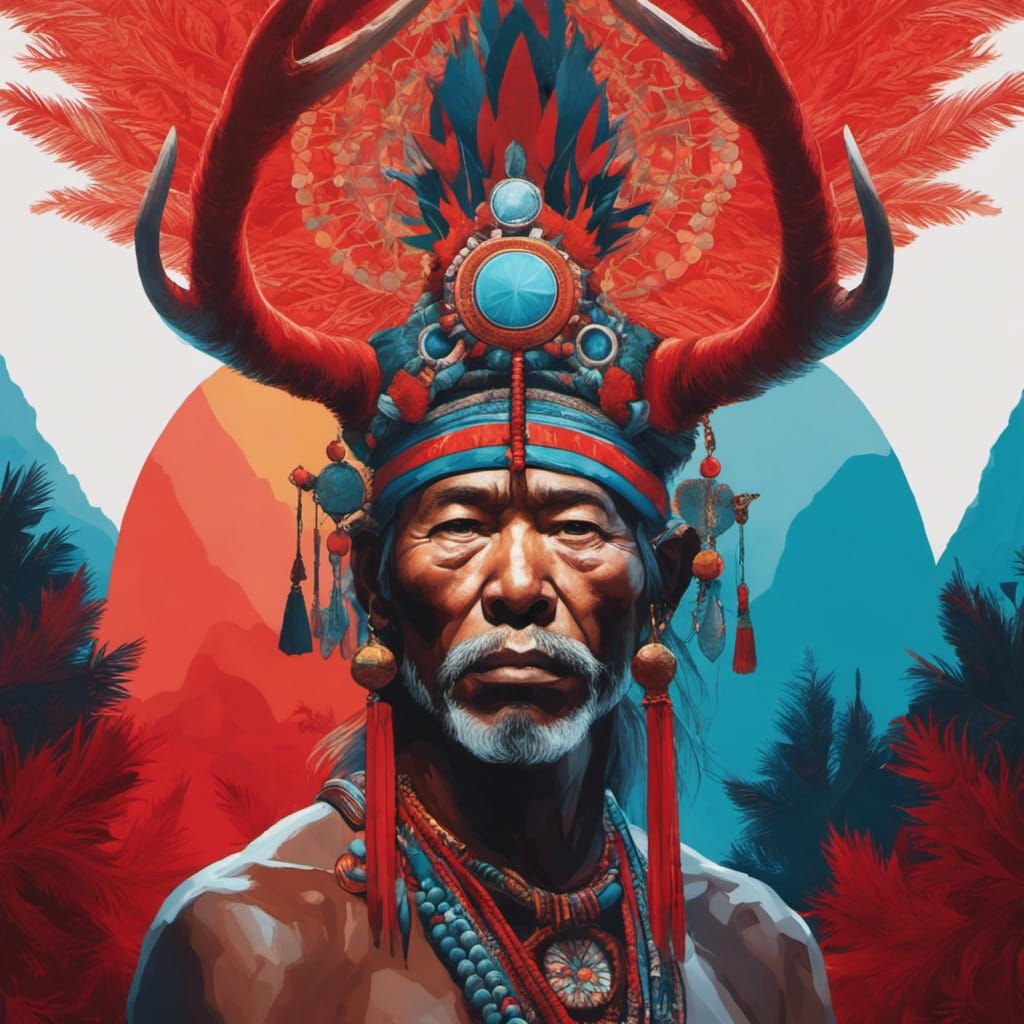 Shaman - AI Generated Artwork - NightCafe Creator