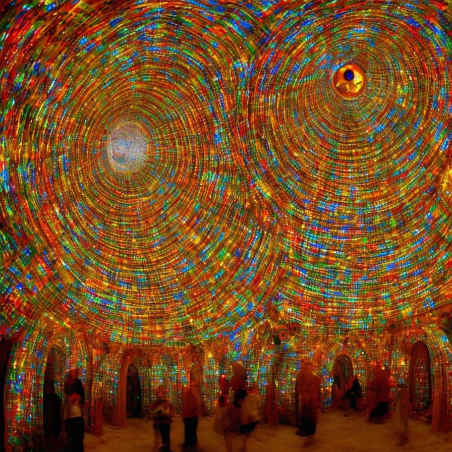 Terrence McKenna describes the Machine Elves in the Dome - AI Generated ...