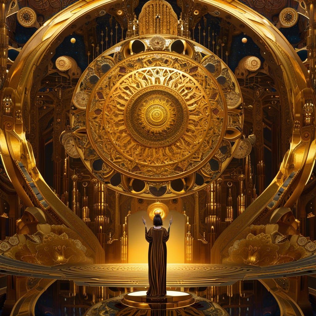 Mandalas," an Astral - AI Generated Artwork - NightCafe Creator