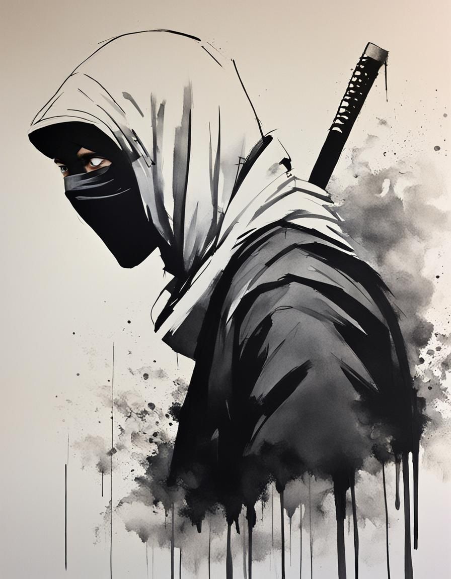 Ninja - AI Generated Artwork - NightCafe Creator