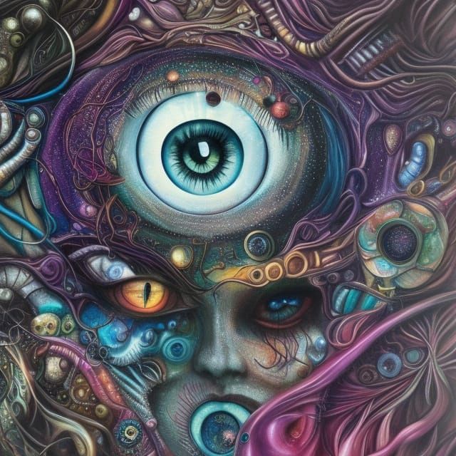EYE OF THE ARTIST DREAMER 4 - AI Generated Artwork - NightCafe Creator