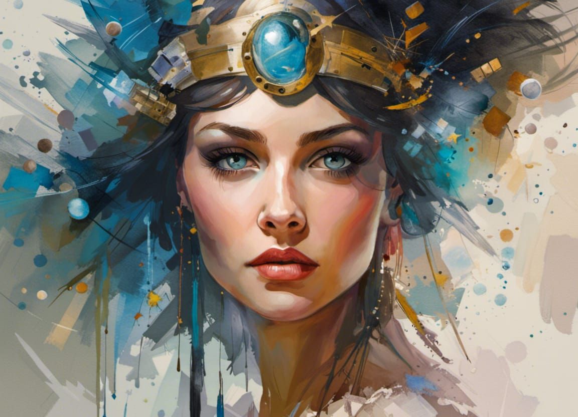 Portrait, fantasy - AI Generated Artwork - NightCafe Creator