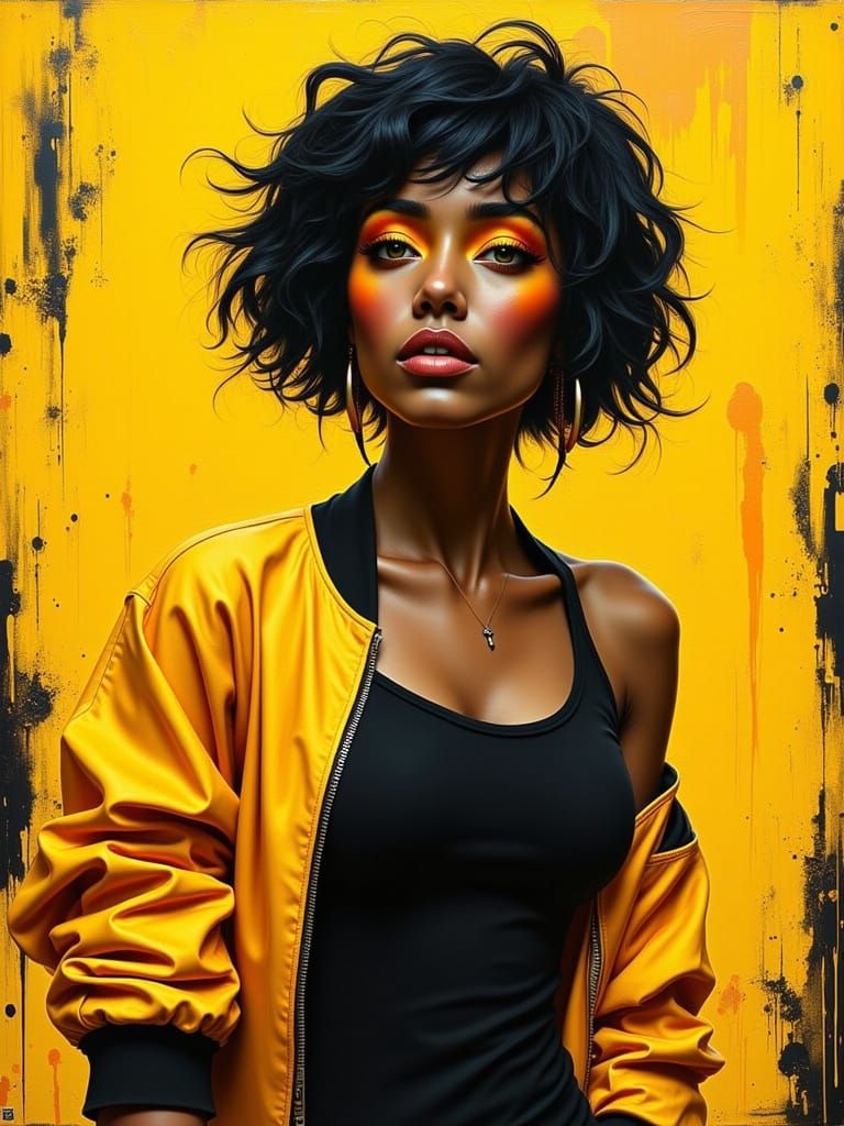 Yellow portrait - Yellow portrait