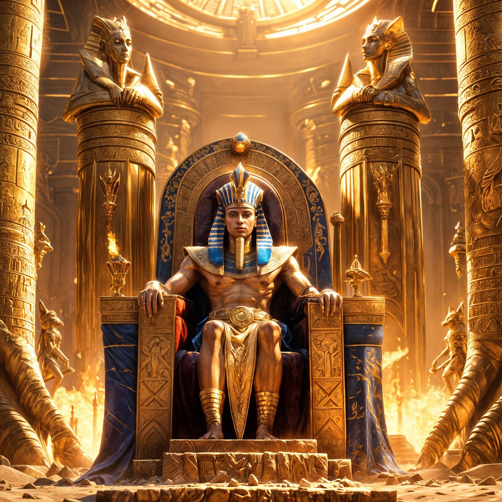 The golden pharaoh - The golden pharaoh