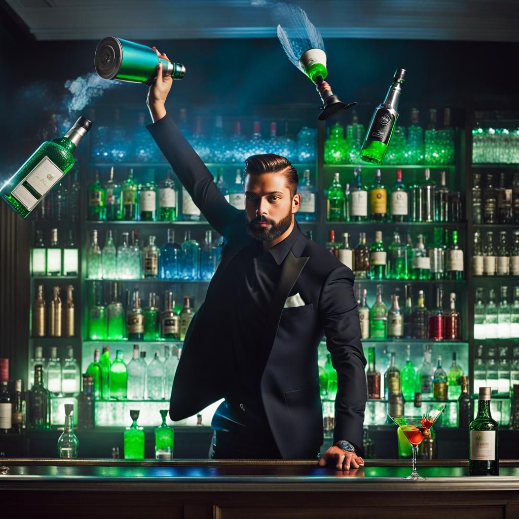 Master Bartender - AI Generated Artwork - NightCafe Creator