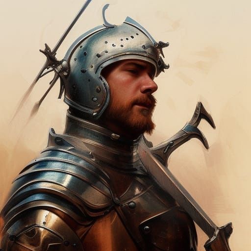 'The dashing knight' - AI Generated Artwork - NightCafe Creator