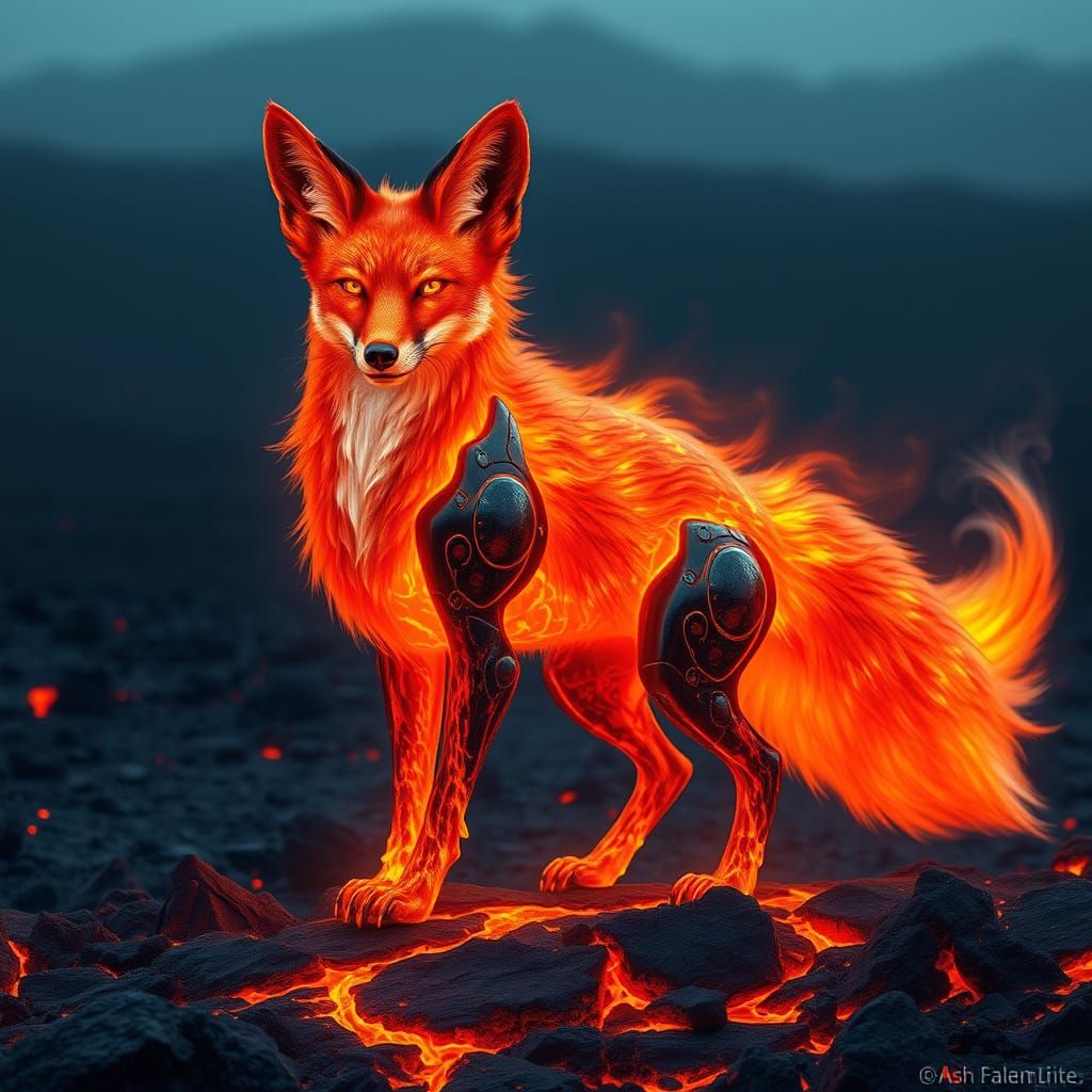 Lava fox - Lava fox