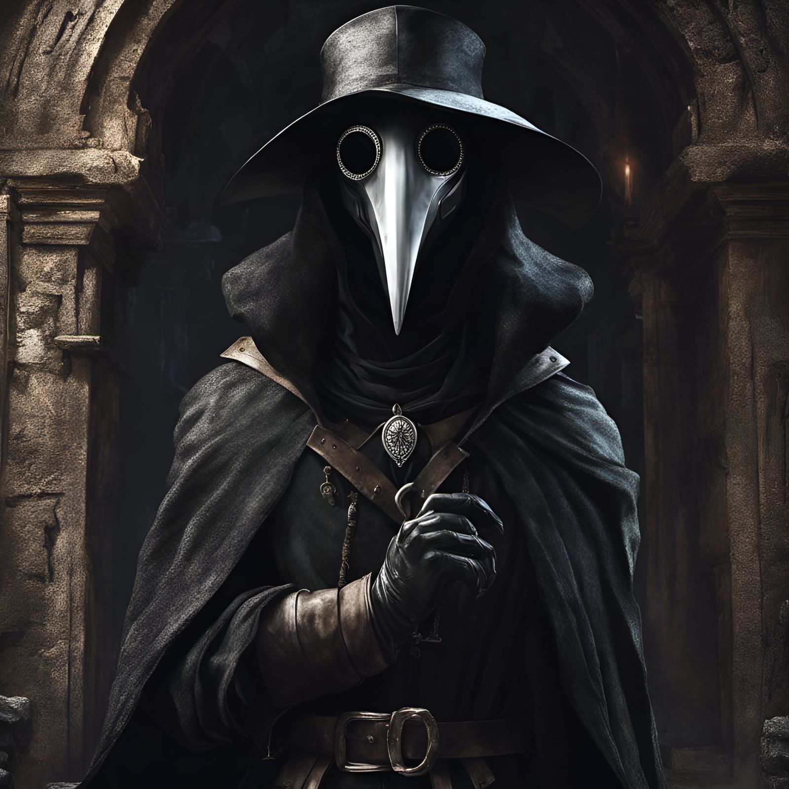 Doctor Dubius The Memento Mori - AI Generated Artwork - NightCafe Creator