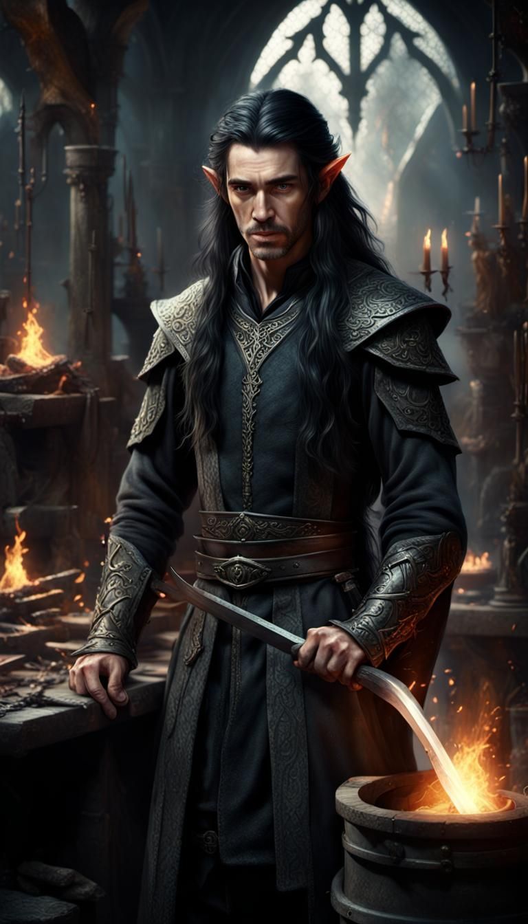 Fëanor - AI Generated Artwork - NightCafe Creator
