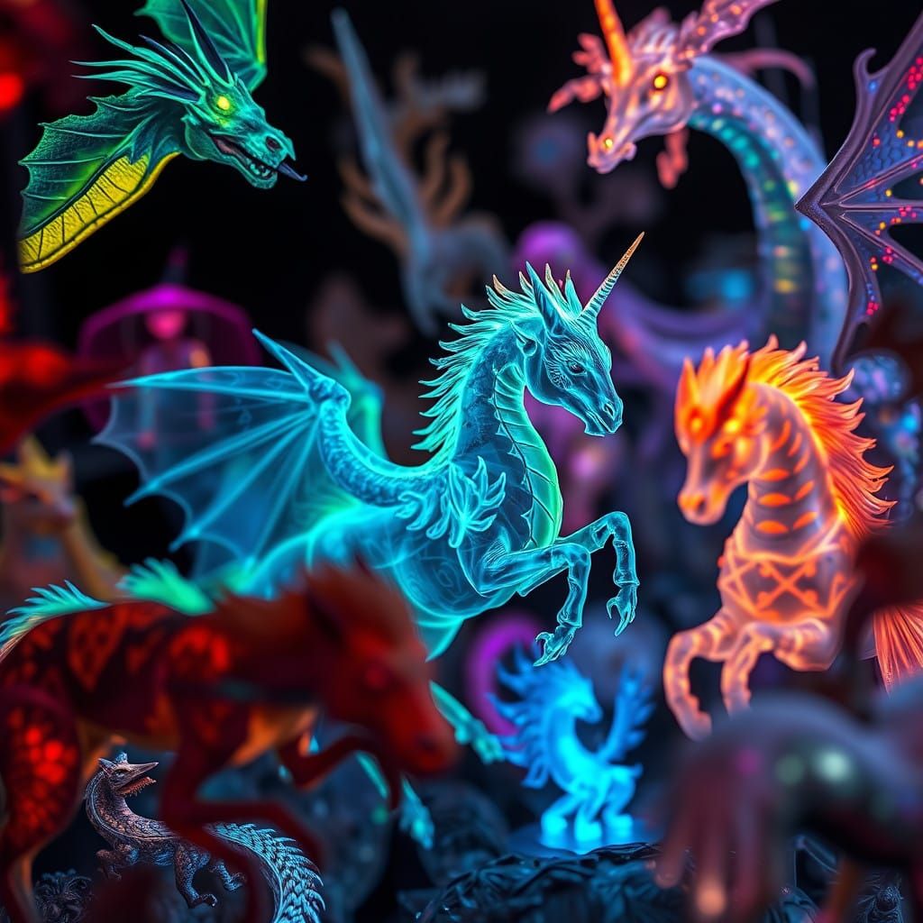 Holographic - Holographic Realm of Mythical Creatures