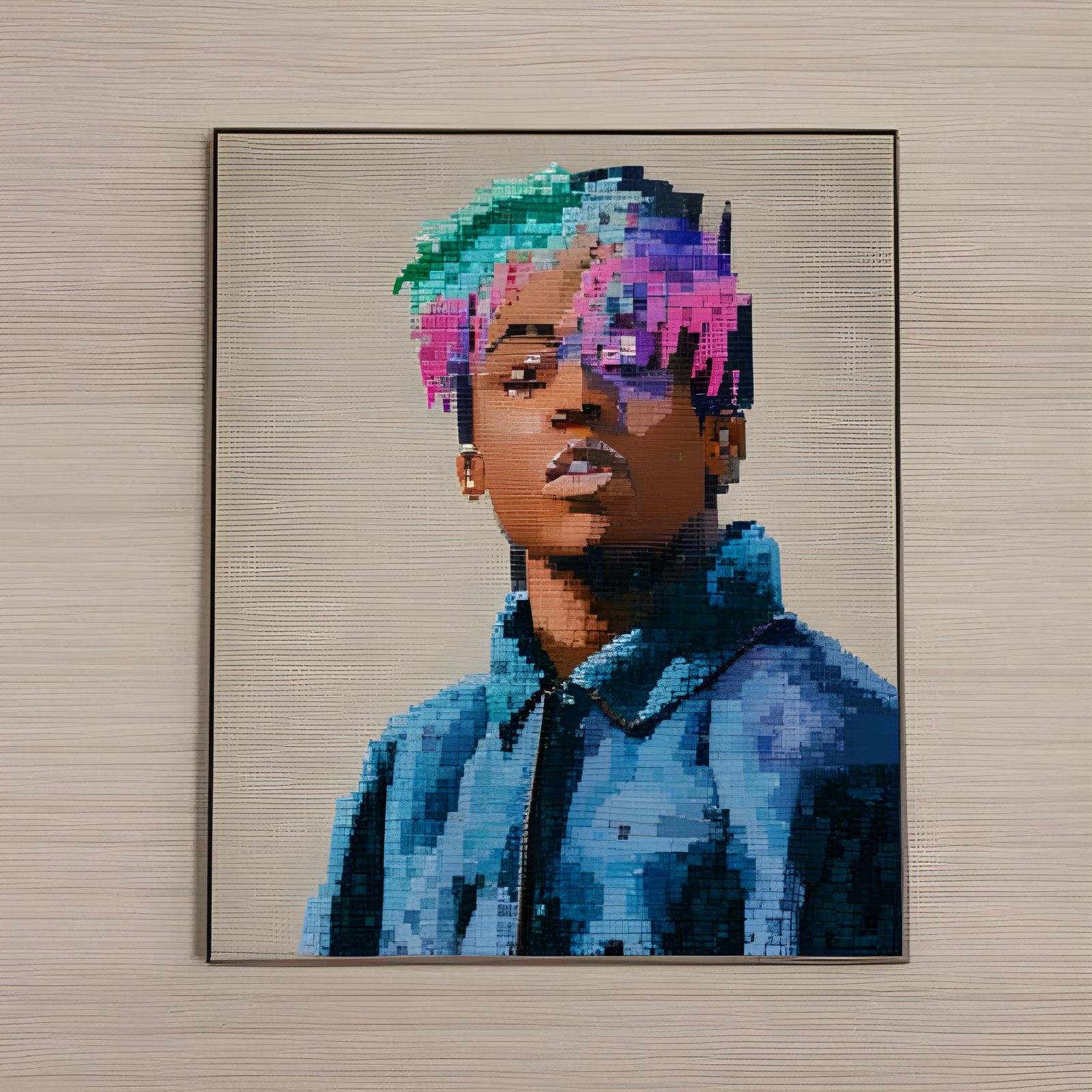 Pixel Juice Wrld - AI Generated Artwork - NightCafe Creator
