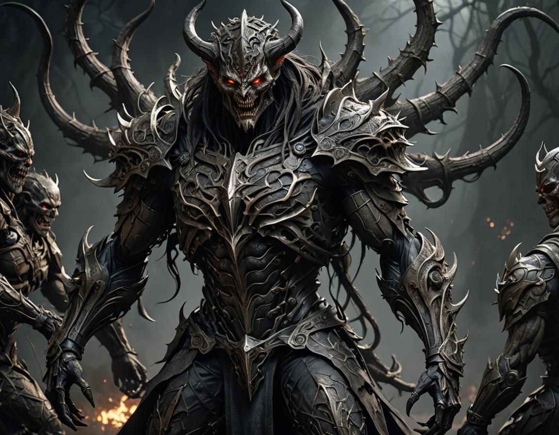 Scary horror eldrich demon, (cinematic) - AI Generated Artwork ...