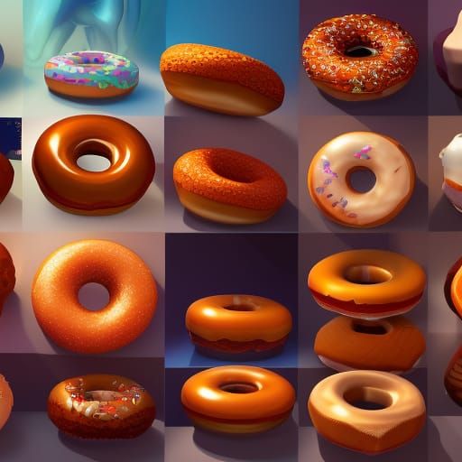 donuts - AI Generated Artwork - NightCafe Creator
