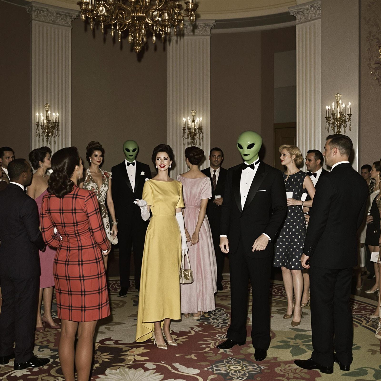 "That's Mrs. Eve Simmons, Mr. Ambassador!"