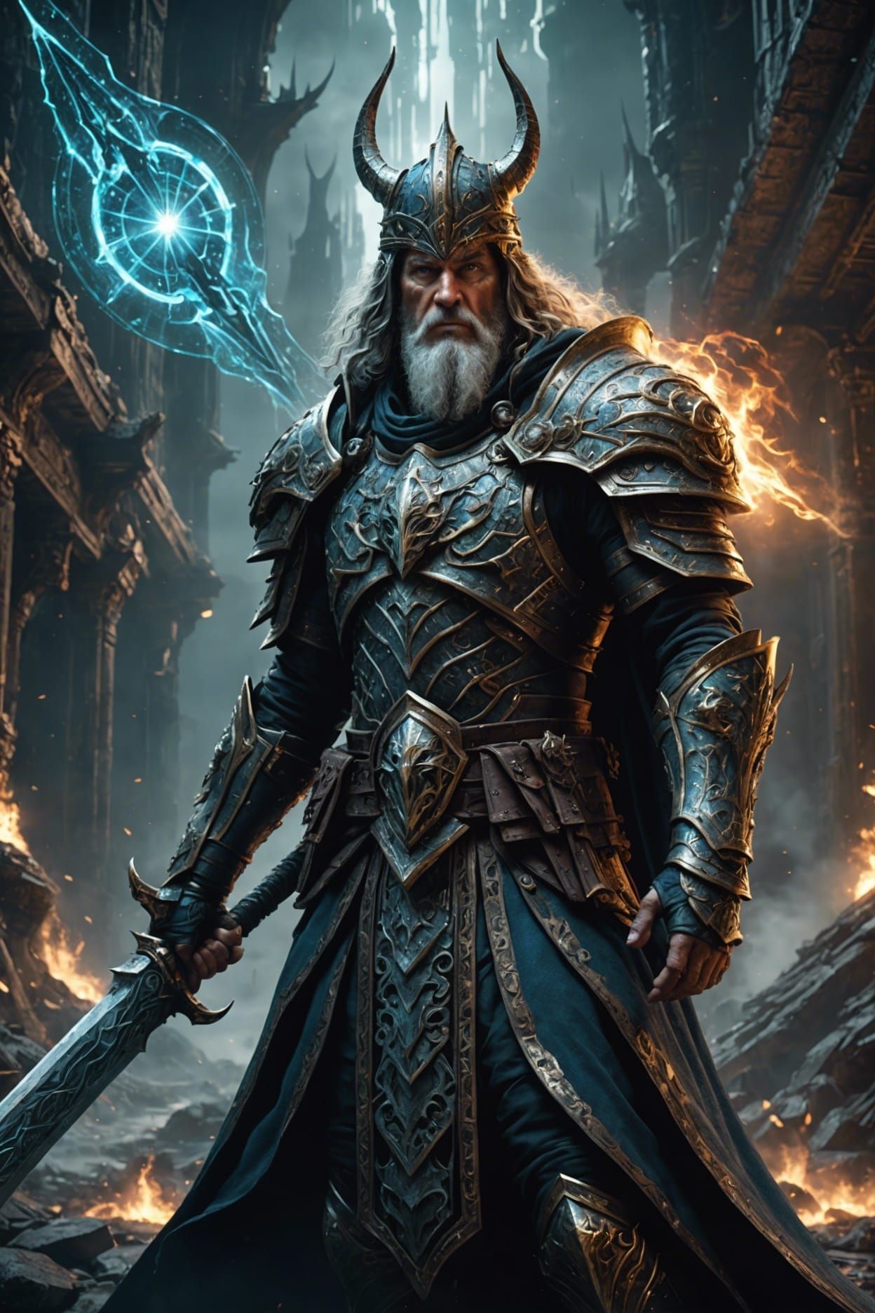 Wodan - AI Generated Artwork - NightCafe Creator