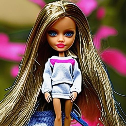 Dirty Little Methed out Barbie. - AI Generated Artwork - NightCafe Creator