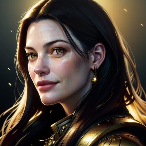 Liv Tyler Portrait in Greg Rutkowski Style, 8k - AI Art
