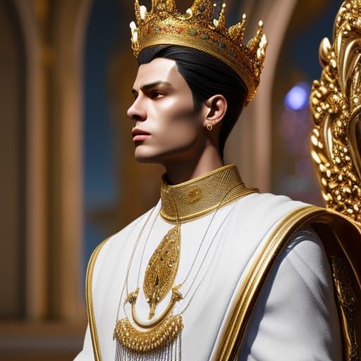 Young King - AI Generated Artwork - NightCafe Creator