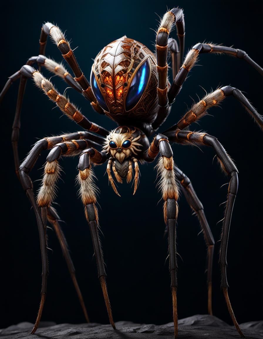 Alien Monster Spider - AI Generated Artwork - NightCafe Creator