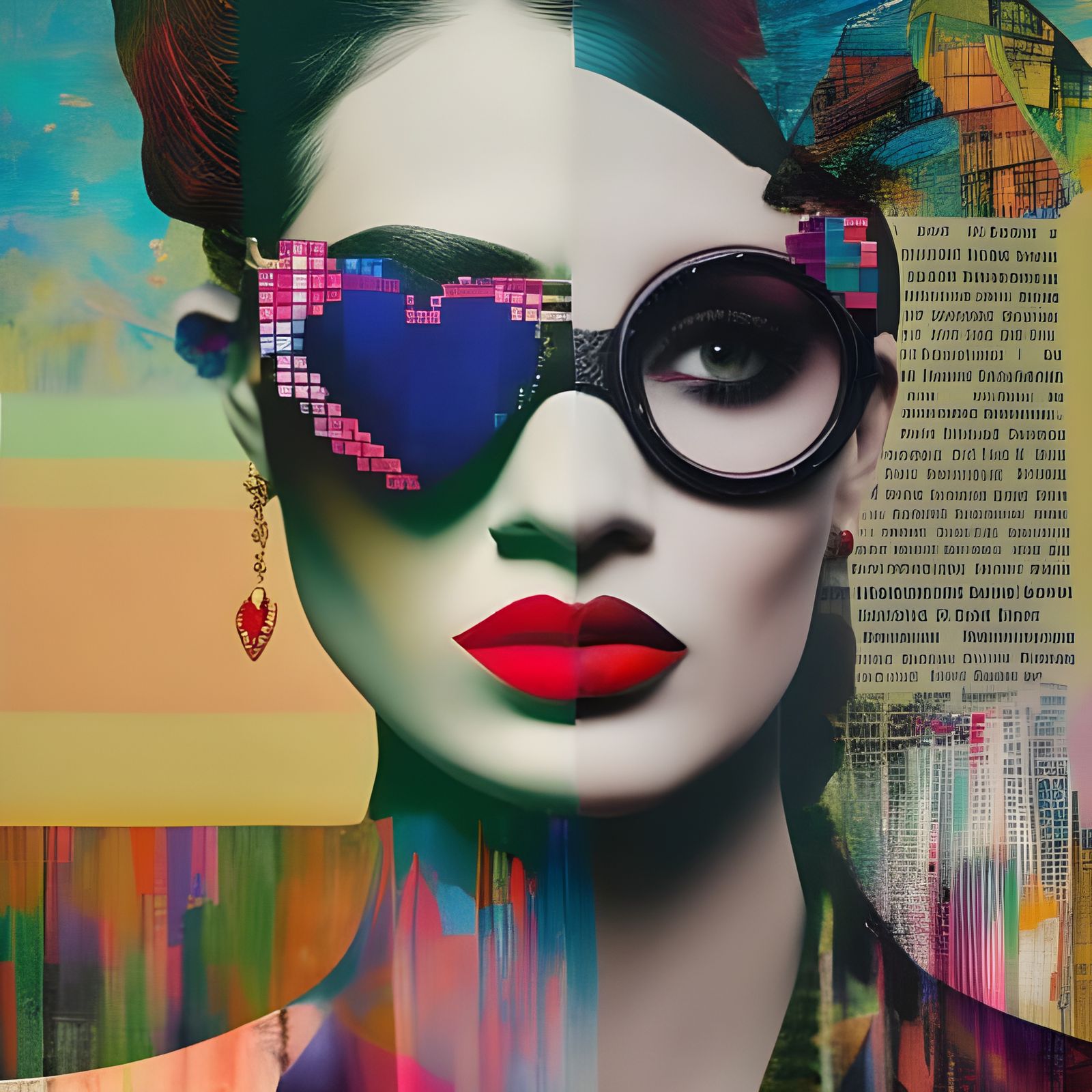 Collage Art - AI Generated Artwork - NightCafe Creator