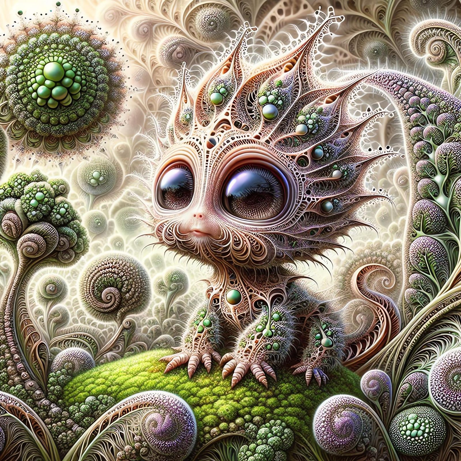 Creatures of Spring : Pea Pod Puppy - AI Generated Artwork - NightCafe ...