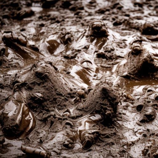 Mud Horror (randoms) - AI Generated Artwork - NightCafe Creator