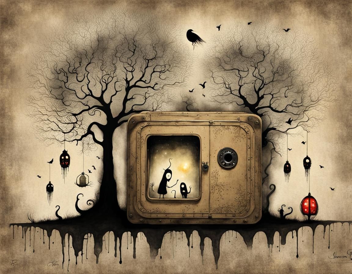 Capture the captivating essence of Alexander Jansson's artistic style ...
