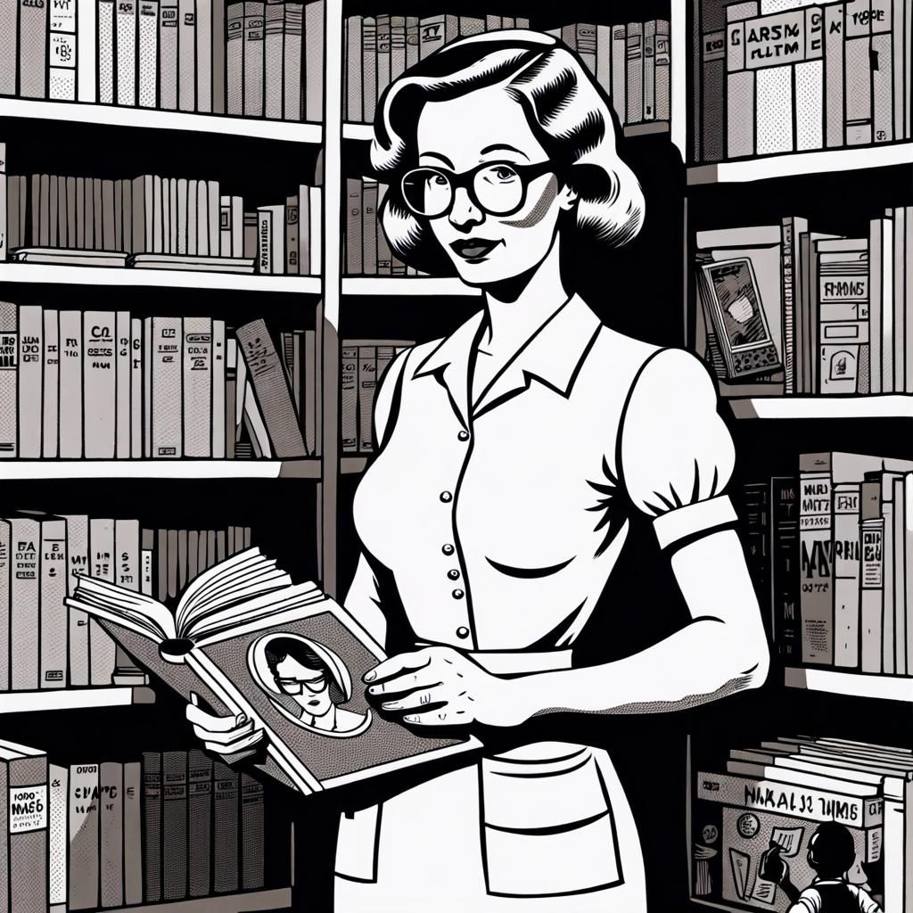 Librarian - AI Generated Artwork - NightCafe Creator