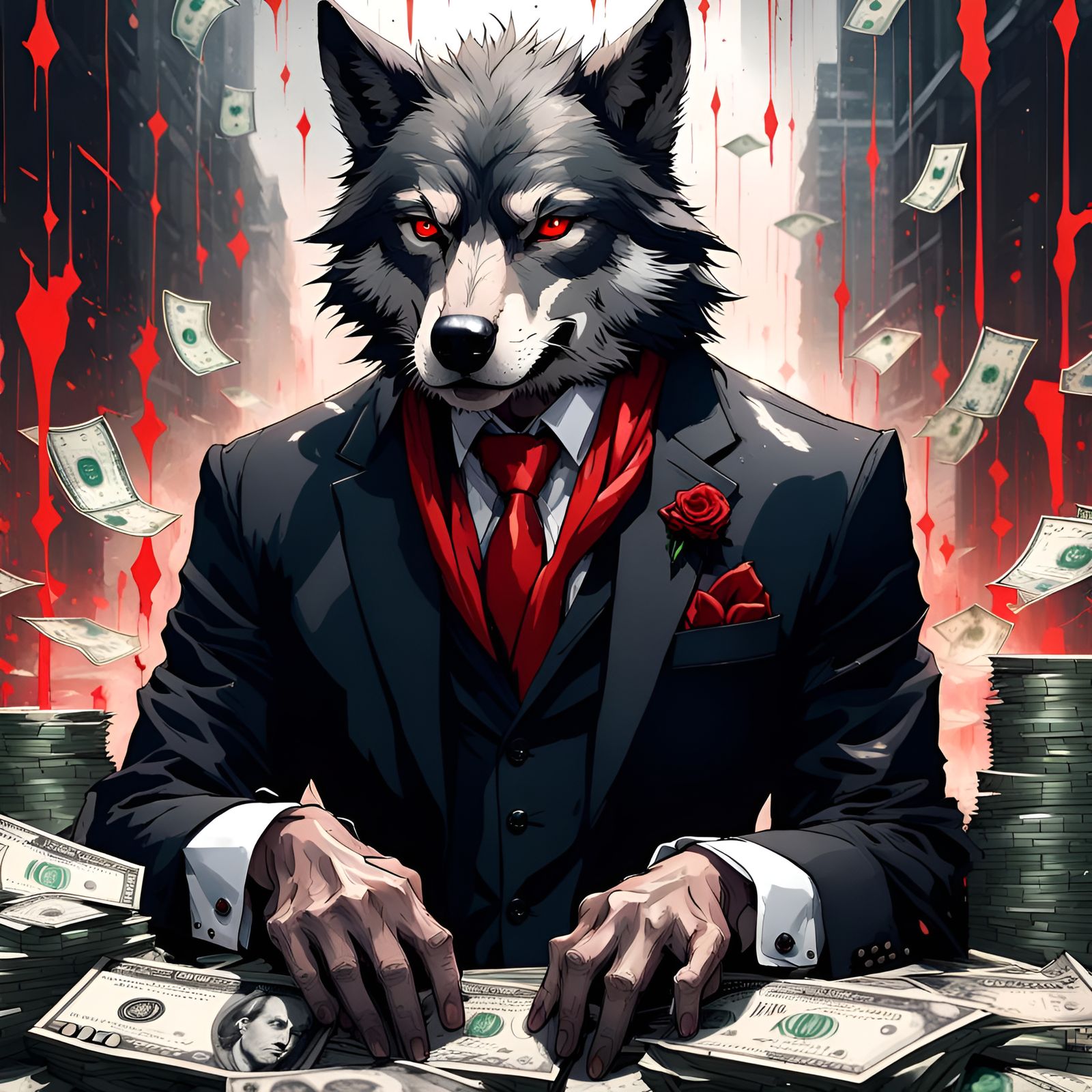 Wall Street Mafia - AI Generated Artwork - NightCafe Creator