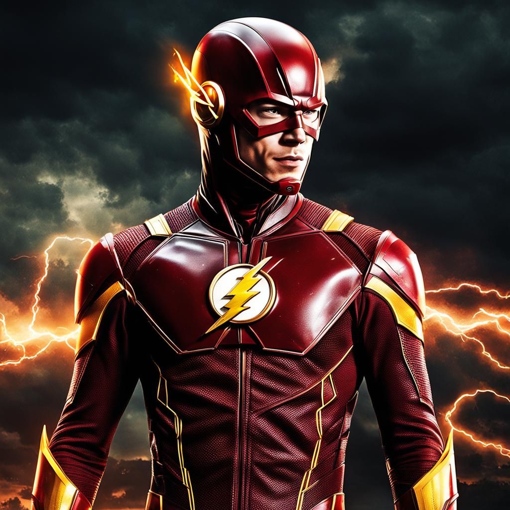 Lucas Till as The Flash - AI Generated Artwork - NightCafe Creator