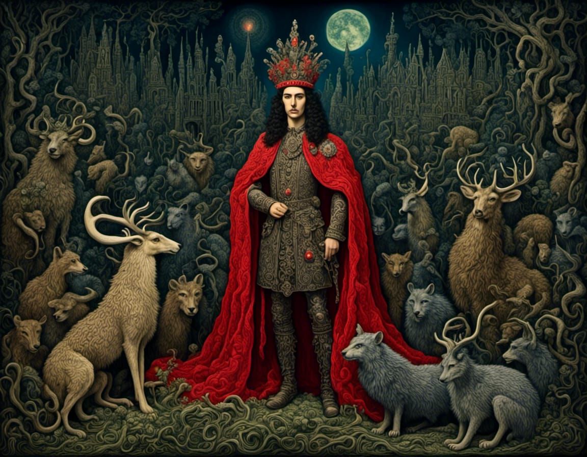 baroque depiction of Azazeal - AI Generated Artwork - NightCafe Creator