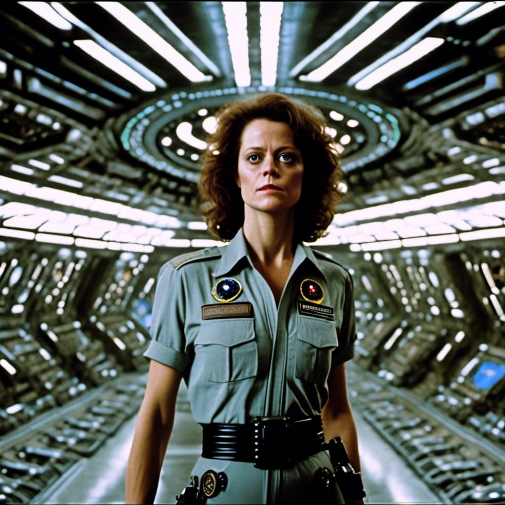 Ellen Ripley - AI Generated Artwork - NightCafe Creator