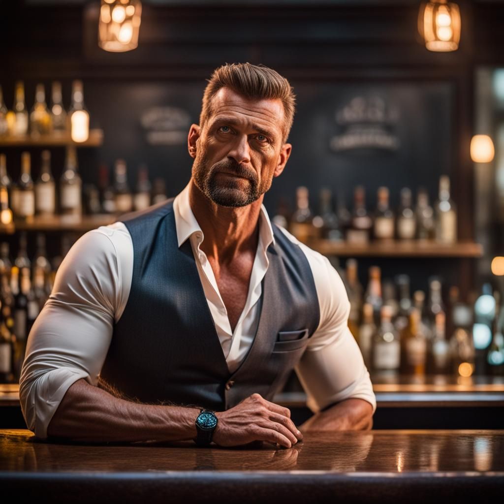 Devilishly handsome man - AI Generated Artwork - NightCafe Creator