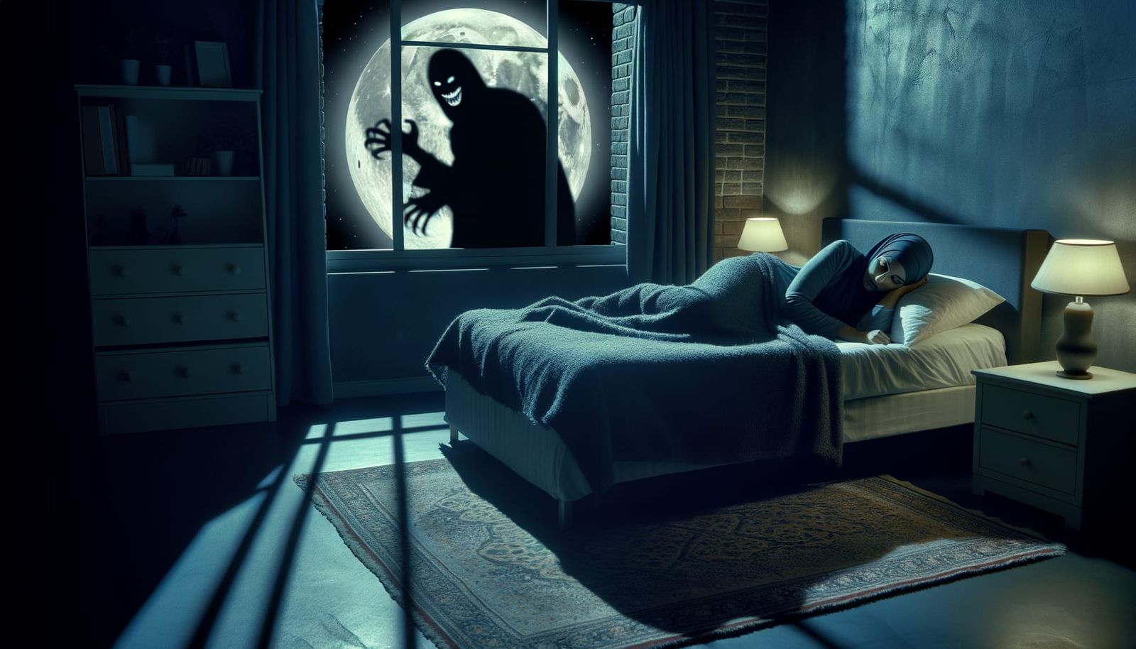 Creeping Shadows - The abyssal Stalker - AI Generated Artwork ...