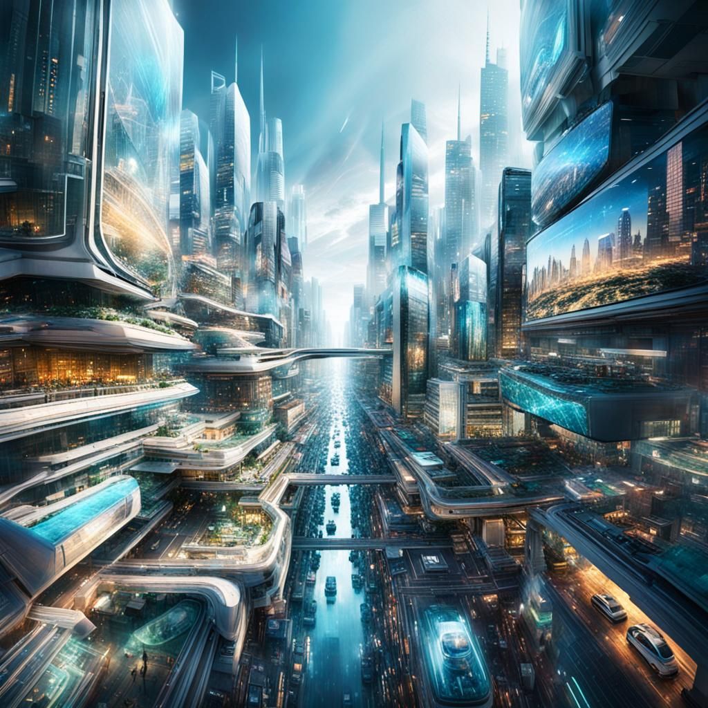 Uptown World: The View - AI Generated Artwork - NightCafe Creator