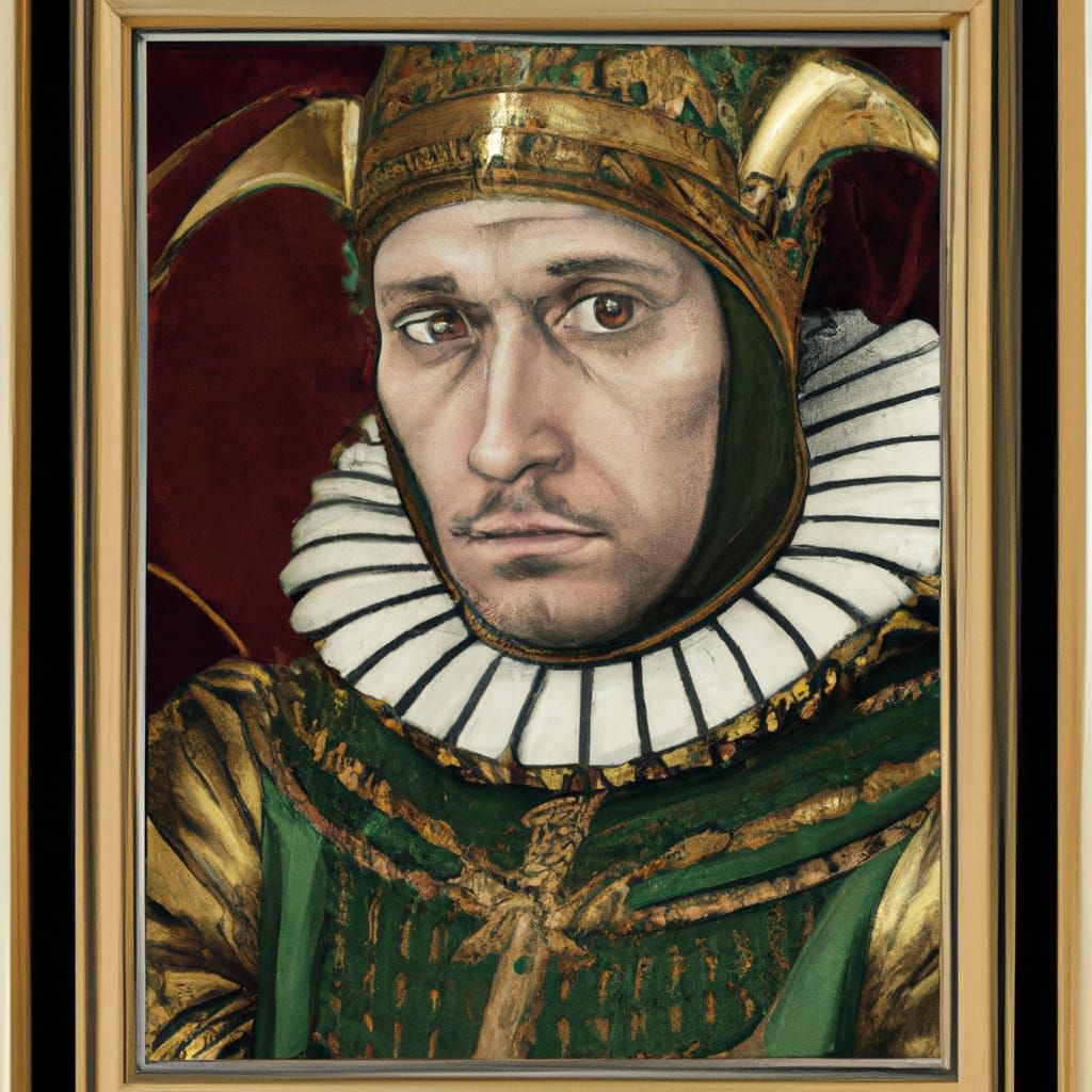 PORTRAIT OF A FOOLISH LEADER - AI Generated Artwork - NightCafe Creator