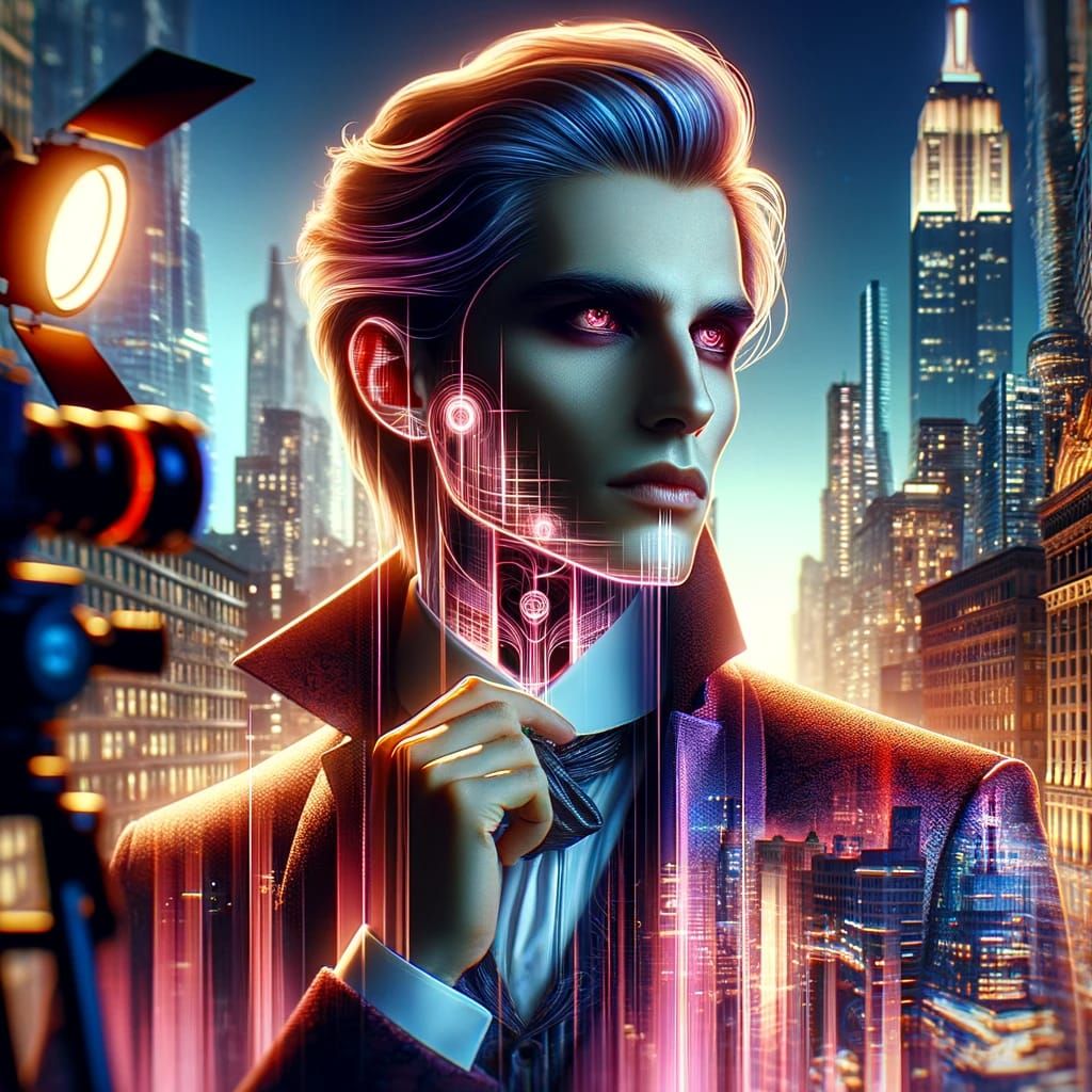 The Dapper Vampire - AI Generated Artwork - NightCafe Creator