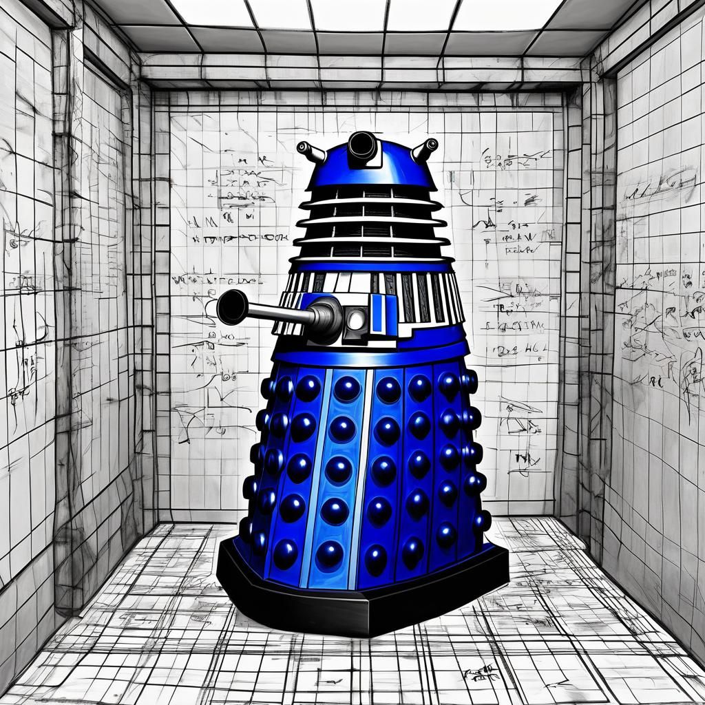 Dalek - AI Generated Artwork - NightCafe Creator