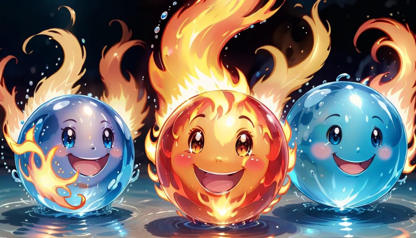 Wind, Fire And Water - AI Generated Artwork - NightCafe Creator